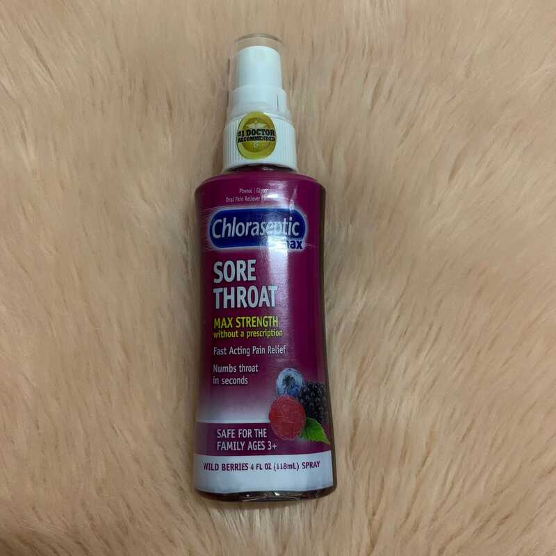 Chloraseptic Max Sore Throat Spray 118ml Expiry 5/2025 | Shopee Philippines