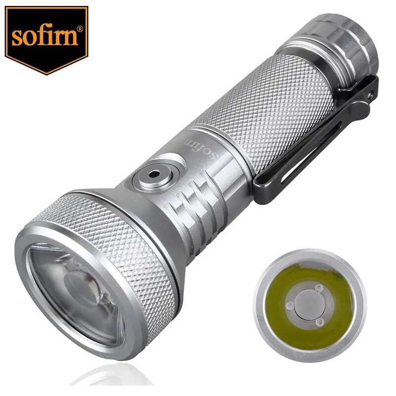 Tt Sofirn If22a Sier Color 2100Lm EDC Flashlight Sft40 LED Powerful ...
