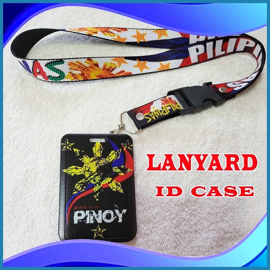 Pilipinas id lace lanyard neck strap / I LOVE PILIPINAS / PHILIPPINES ...