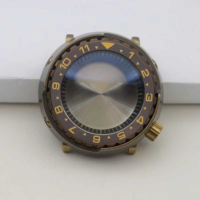 Mod Bronze Tuna Monster Canned Watch Case Fit Nh35 Nh36 7S26 Watch ...