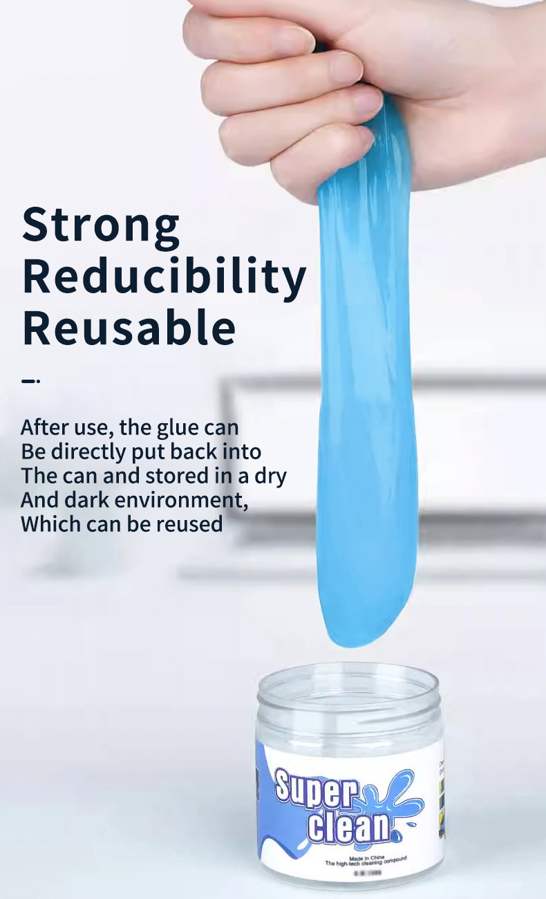 Super Dust Clean Clay Dirt Keyboard Cleaner Slime Toys Cleaning Gel ...