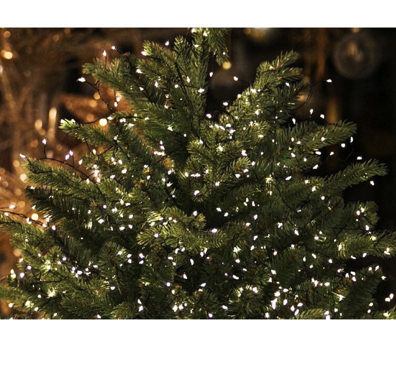 【Green Wire Warm White】 LED Firecracker Lights for Christmas Tree ...