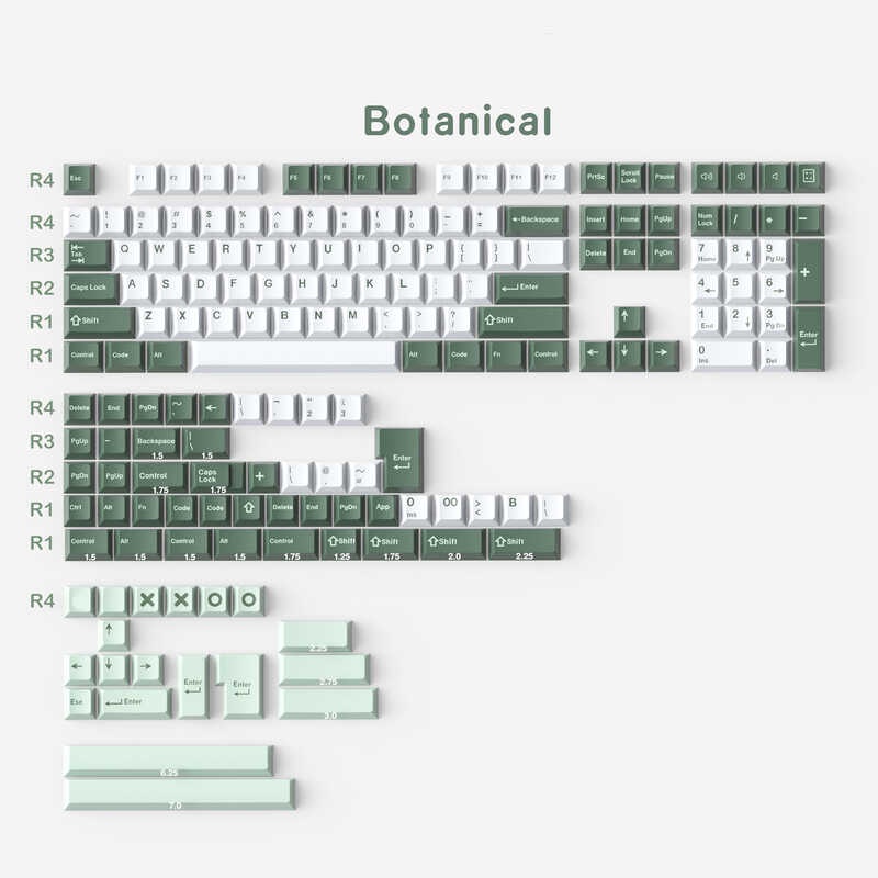 Tecsee Tactile Switch Mechanical Gaming Keyboard XDA Profile Custom ...