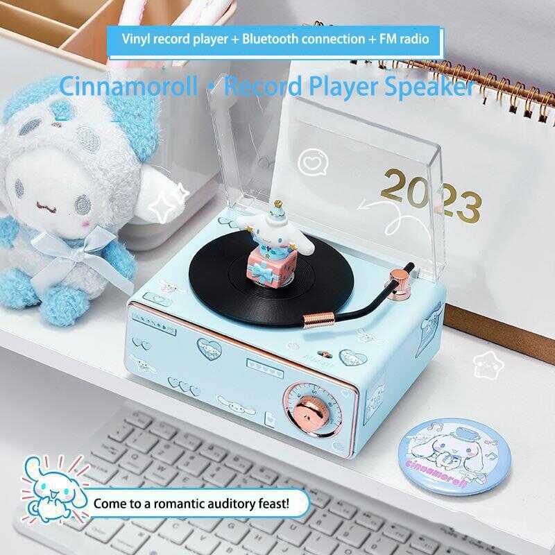 Sanrioed Kuromi Aking Melody Cinnamoroll Retro Bluetooth Audio Gift Box ...