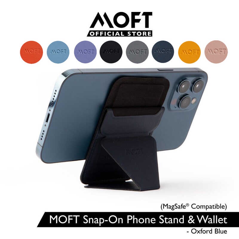MOFT Snap-On Magsafe Compatible Stand & Wallet Para Sa Iphone 15/15 Pro/15 Pro Max/15 Plus/14/14 ...