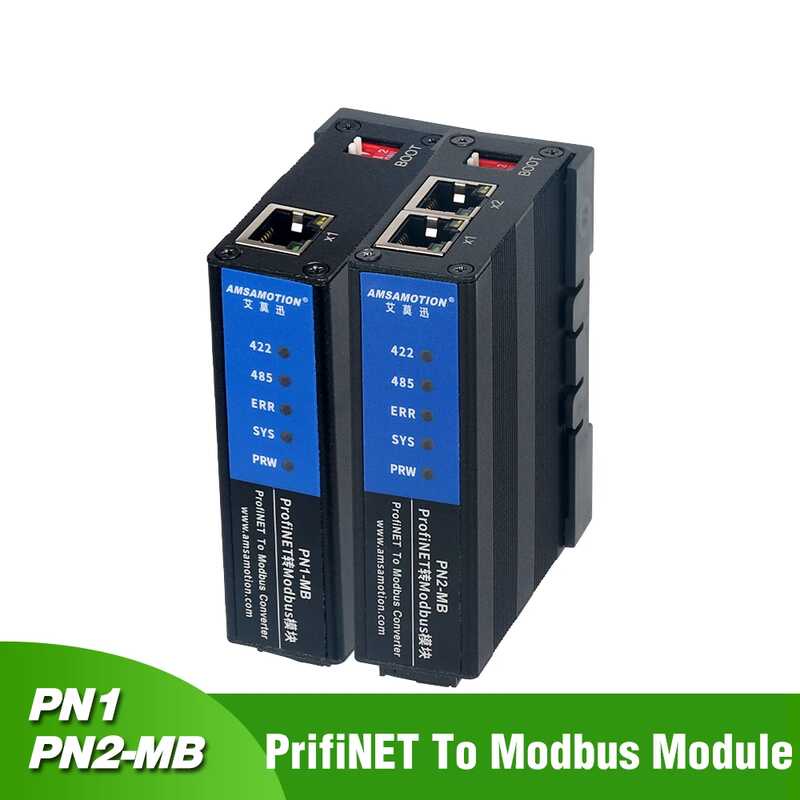 ProfiNET to Modbus RTU RS485/422 Protocol Converter Gateway Ethernet Port Conversion ...