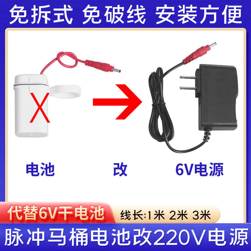 Infrared Sensing Faucet 6V Fully Automatic Hand Washing Machine Power ...