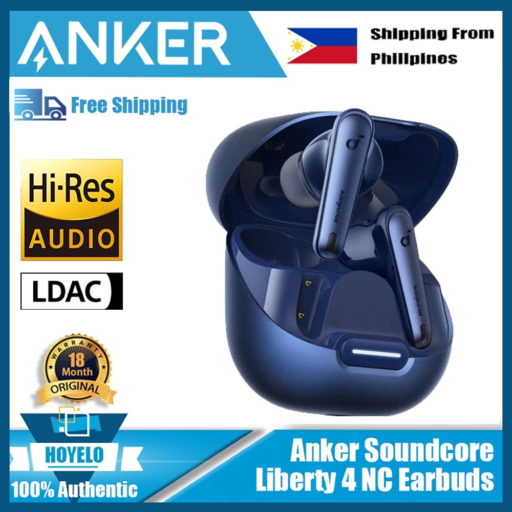 Anker Soundcore Liberty 4 NC Earbuds Best Noise-Cancelling TWS LDAC ...