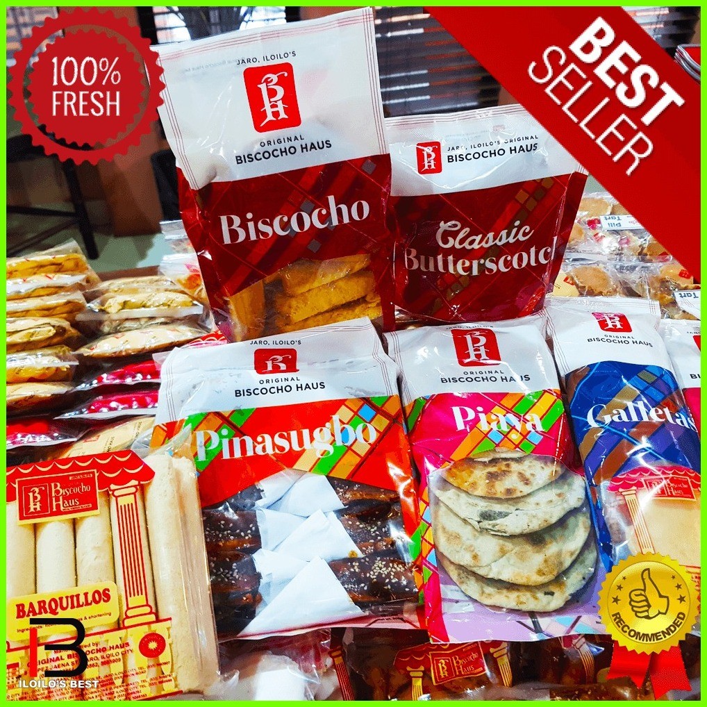 4 Packs Bañadas Small Iloilo Original Biscocho Haus Best Seller ...