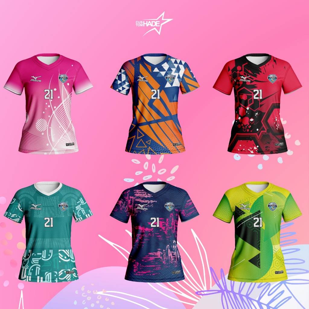 Women's Volleyball Jersey Team Color Variant Full Printing Design Men ...