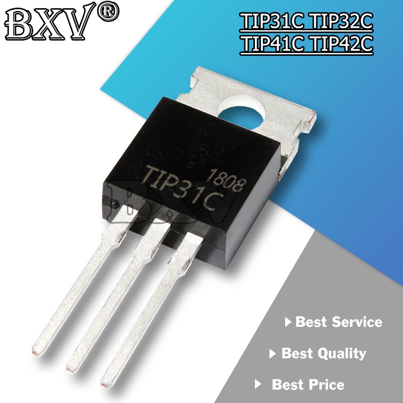 10pcs Lot Tip31c Tip32c Tip41c Tip42c Pumuddsy Tip31 Tip32 Tip41 Tip42 Power Transistor Shopee