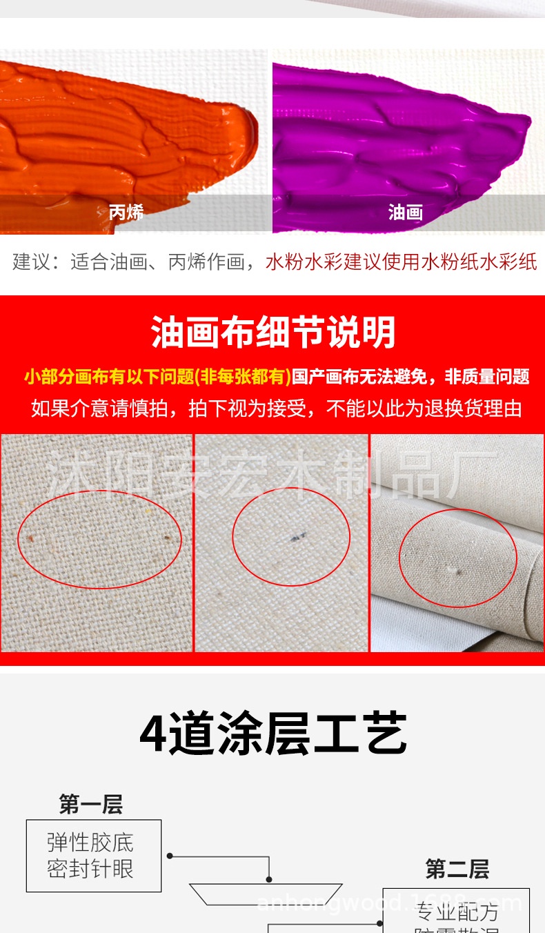 Great master dew retting linen canvas high quality Oil painting canvas ...