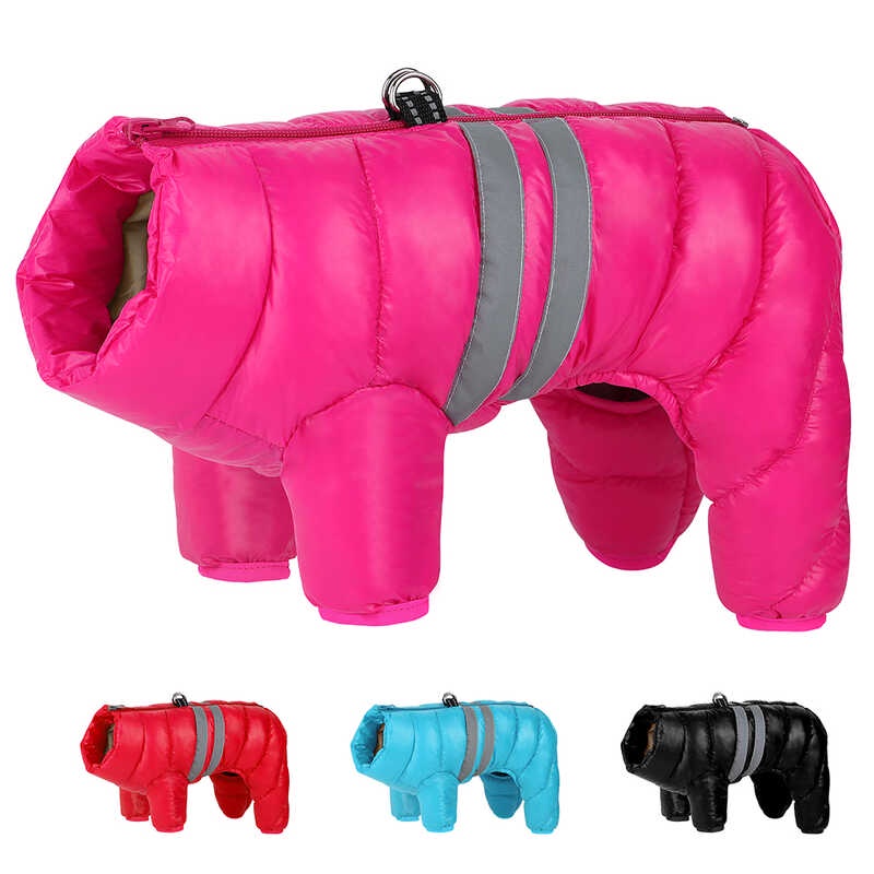 Mga damit na hindi matigas sa tubig ng aso taglamig Makapal na Warm Dog ...