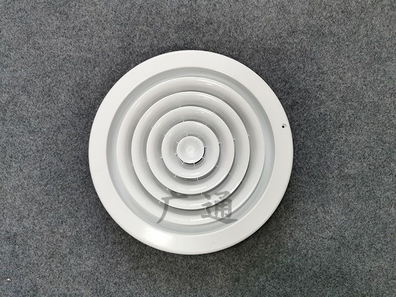 Abs Round Air Outlet Diffuser Air Outlet Central Air Conditioner Vent ...