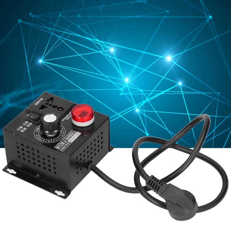 AC 110/220V 4000W Voltage Regulator Dimmer High Power Electronic ...