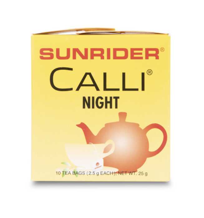 SUNRIDER Calli Night Relaxing Tea - Improves Sleep, Calms the Body ...