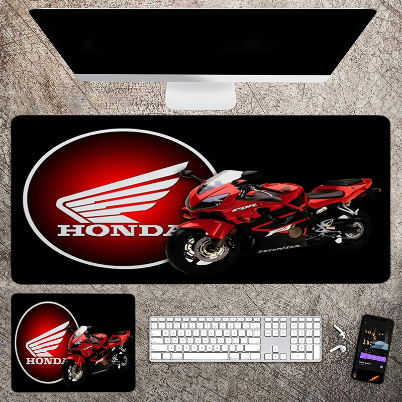 Hondas Black Wing Motorcycle Deskmat Desk Mat Gaming Mouse Pad Anime ...