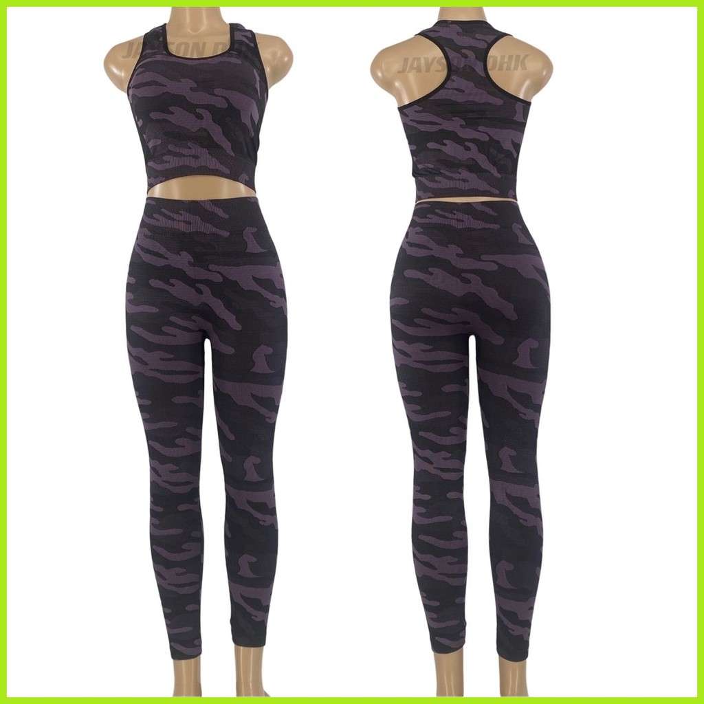 ♣ Women's Fashion Terno Zumba Attire Sports and Yoga Attire Stretchable ...