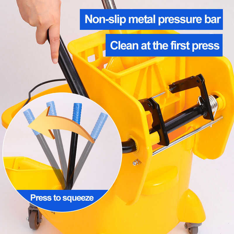 Mop 20L/36L Bucket With Squeezer Mop Squeezer Bucket Heavy Duty Mop ...