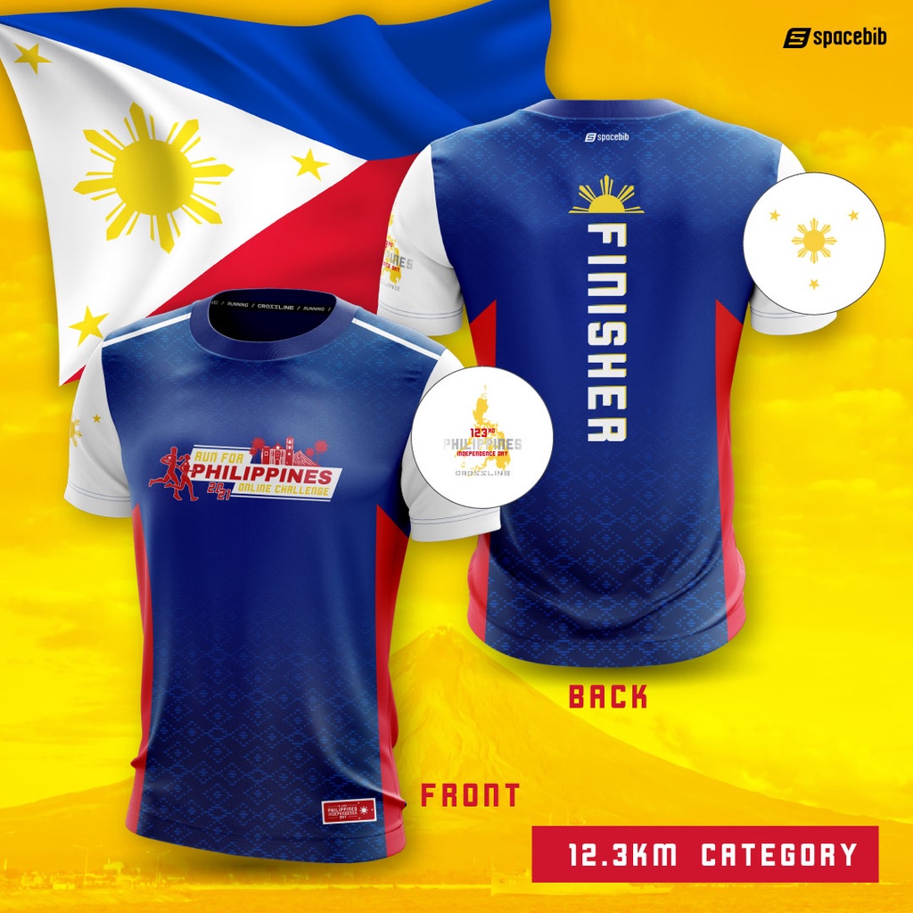 Run For Philippines Online Challenge Running Basketball Jersey Finisher ...