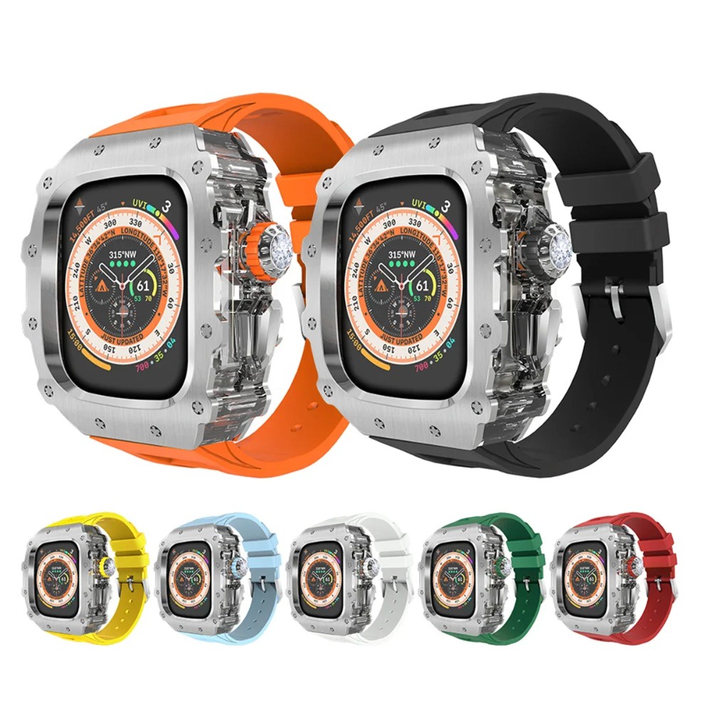 Stainless Steel Case for Watch Ultra 2 Band 49mm 45mm 44mm Modification ...