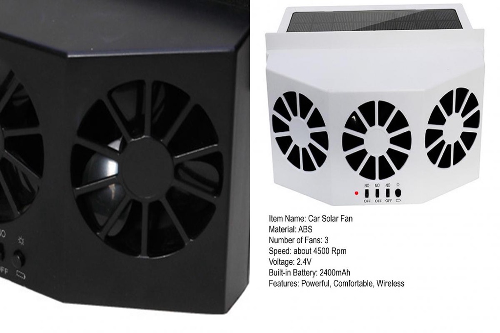 [FM] Car Air Circulation Fan Stay Cool and Comfortable with Powerful ...