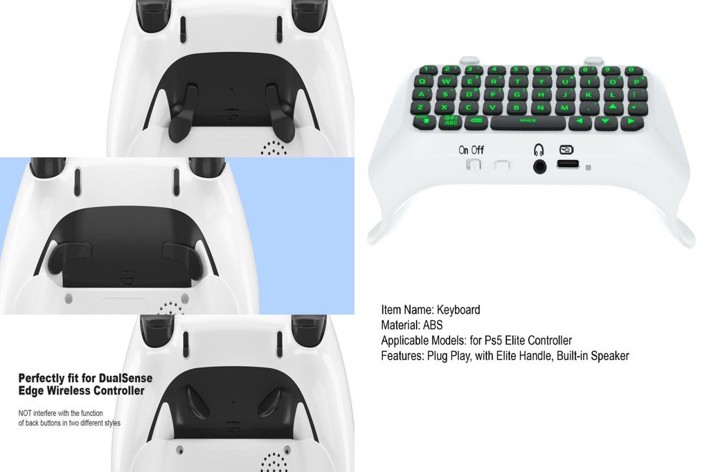 [RB] Gaming Keyboard with Green Backlight Backlit Gaming Keyboard for A ...
