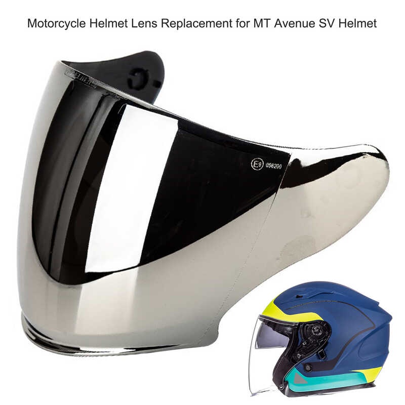 Motorcycle Helmet Wind Shield Lens Visor Cambered Surface Motor Helmet ...