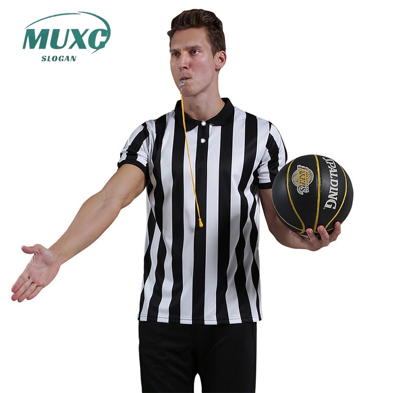 Free customization 】Referee Uniforms Basketball Referee Equipment Black ...