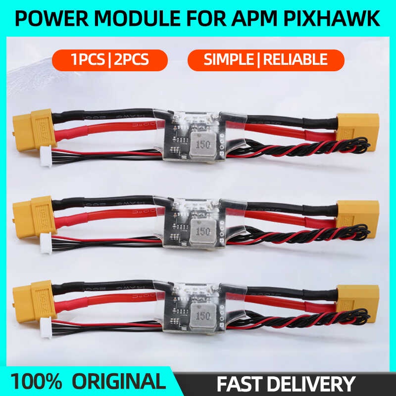 1/2Pcs Power Module Board 2-6S Sa Xt60 Plug Para Sa Flight Controller ...