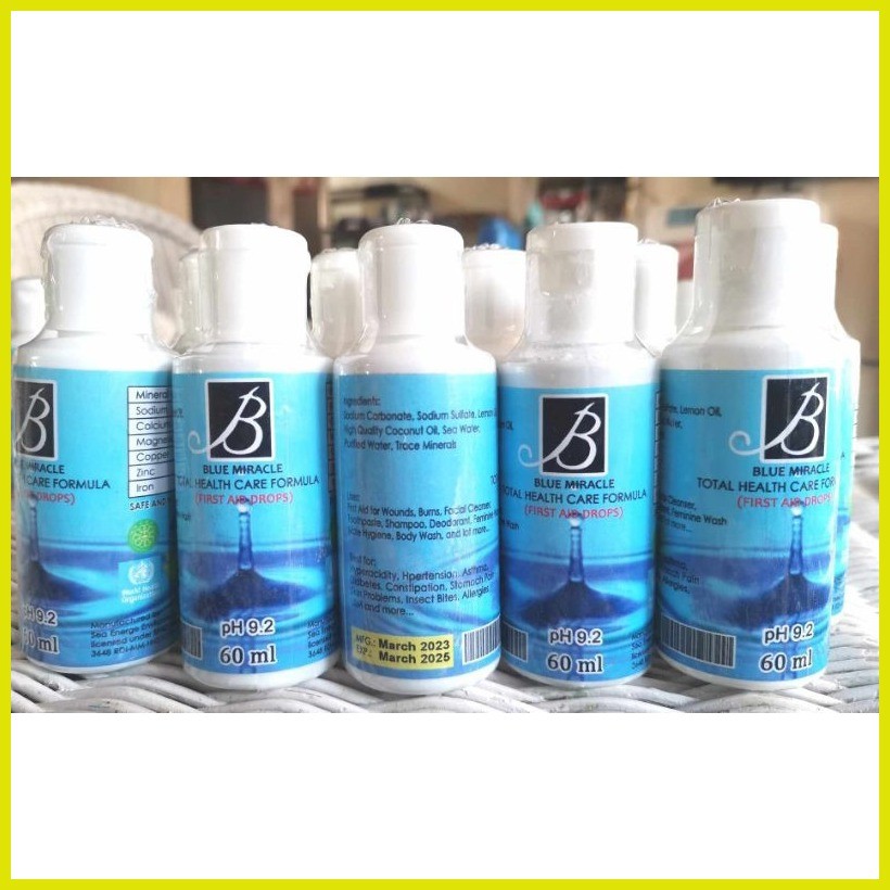 ♀ ⚾︎ BLUE MIRACLE ANTIBACTERIAL ALLPURPOSE 60ML | Shopee Philippines