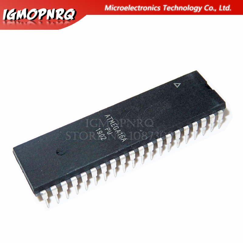 2pcs ATMEGA16A-PU ATMEGA16A ATMEGA16 DIP Programmable Flash new original | Shopee Philippines
