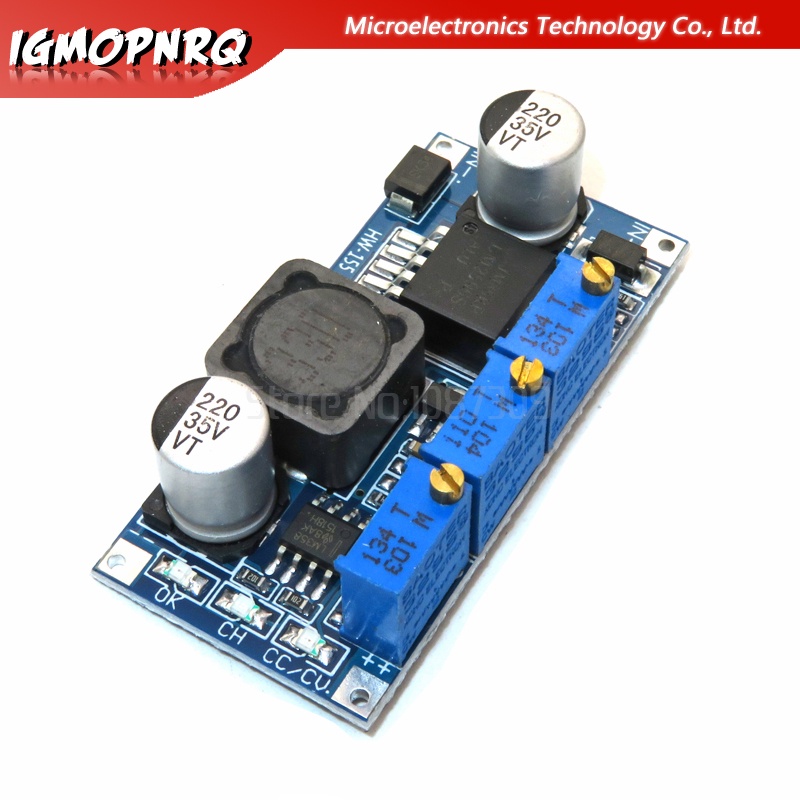 1pcs LM2596 LED Driver DC-DC Step-down Adjustable CC/CV Power Supply ...