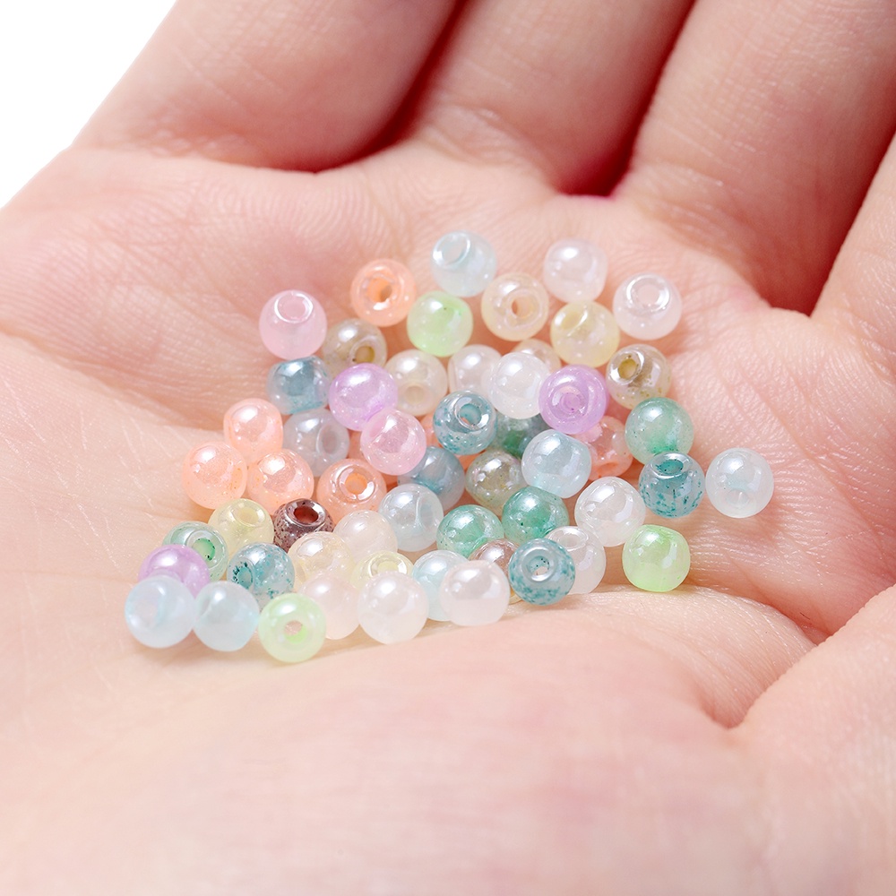 St. kunkka 800pcs 2mm Czech Glass Seed Beads Mini Rice Beads Sand Beads ...