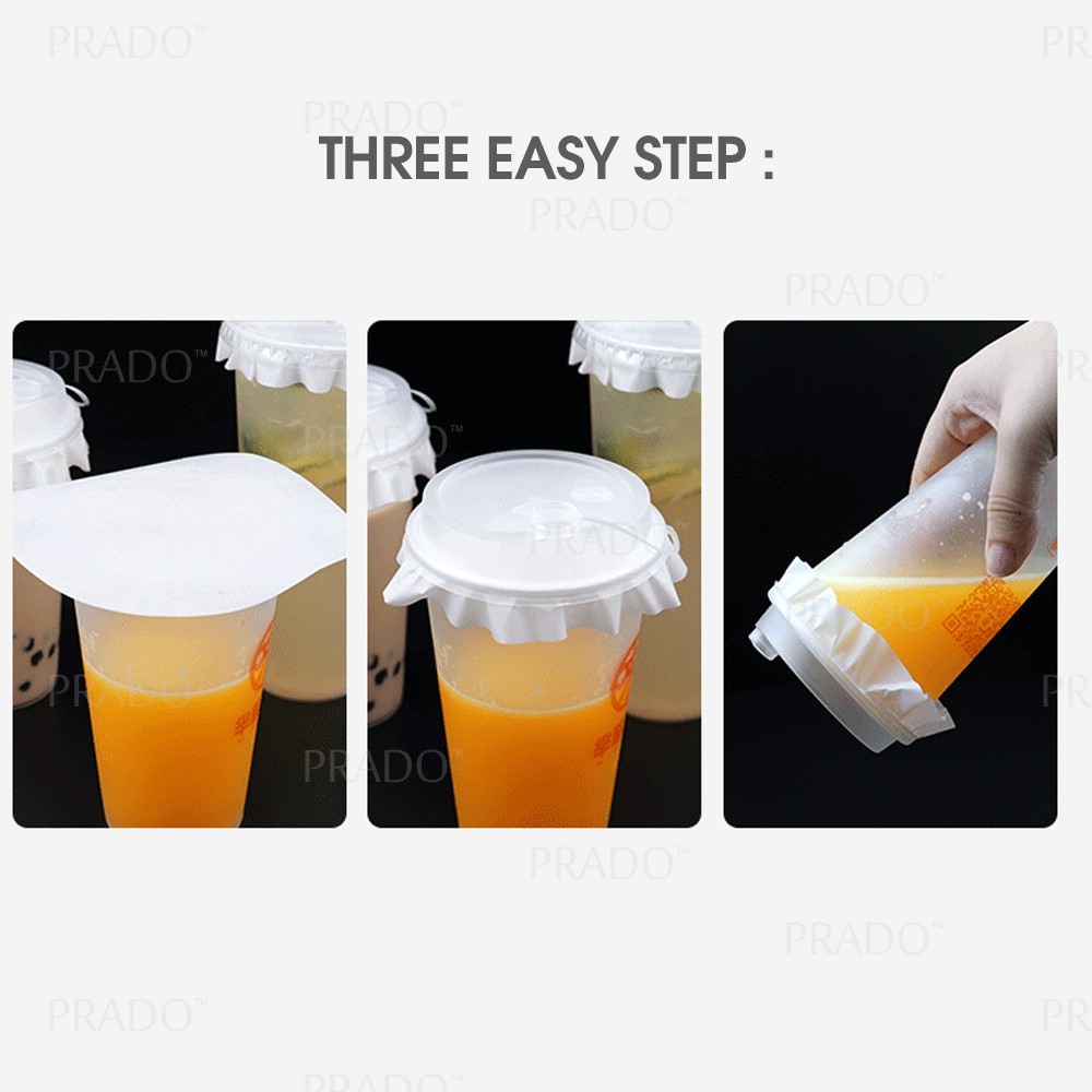 PRADO 500pcs 11.5/13.5/15c Leak Proof Paper Anti-spill Tea Coffee Paper ...
