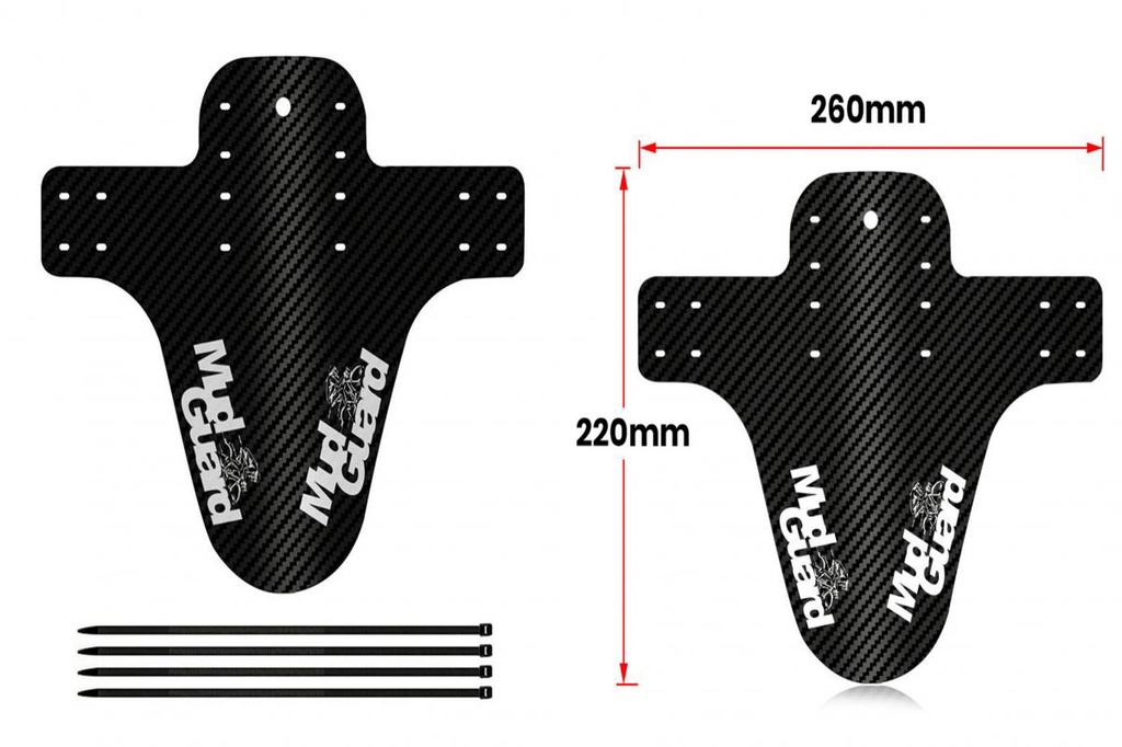 SL Mtb Mud Guard Rear Bike Mud Guard Universal Mountain Bike Mud Guard ...