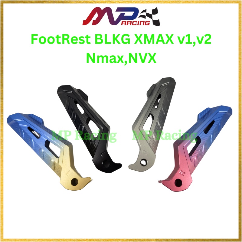 Yamaha CNC FootRest Xmax v1,XMAX V2,XMAX V3 Nmax, NVX | Shopee Philippines