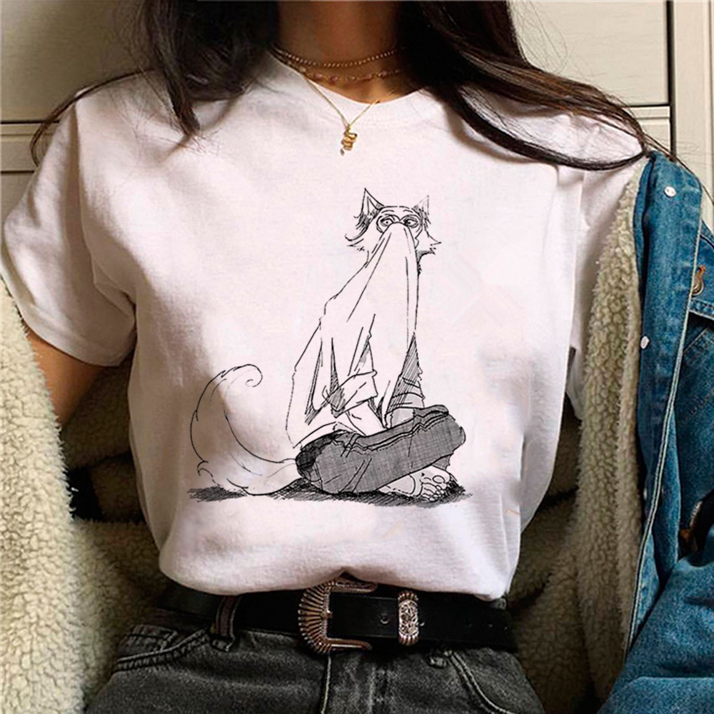 Beastars top women Japanese harajuku funny Tee female comic harajuku ...