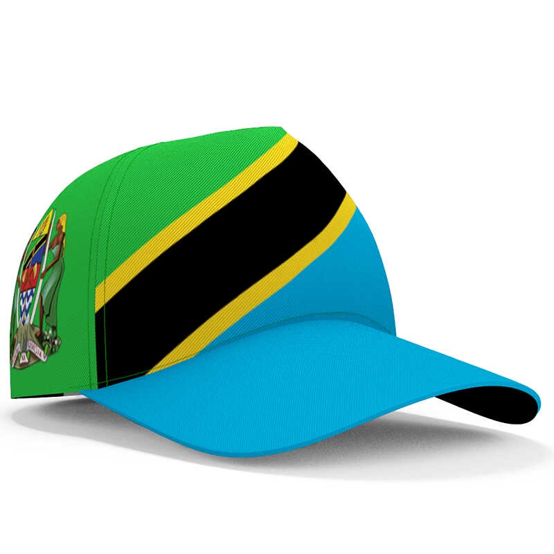 Tanzania Baseball Cap Free 3d Custom Made Name Number Team Tz Hat Tza ...