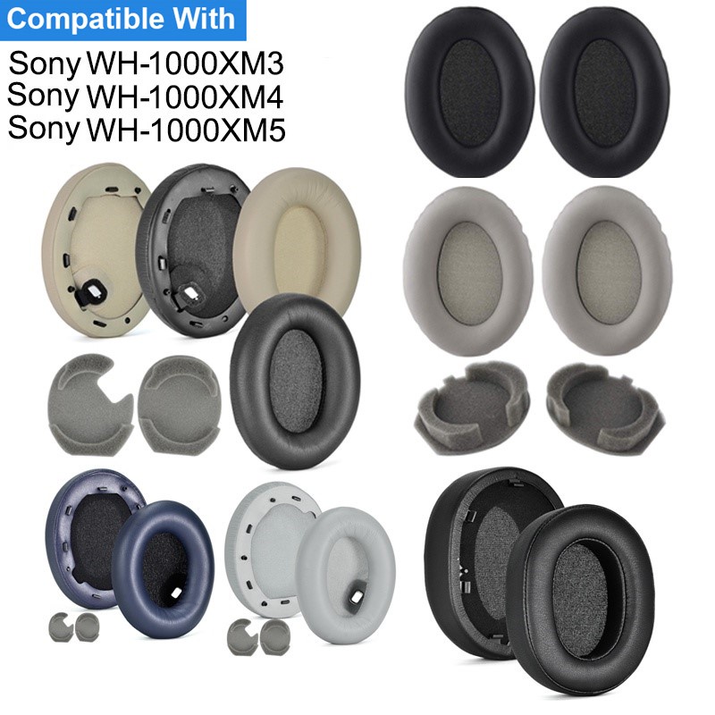 For Sony WH-1000XM5 1000XM4 1000XM3 Headset Replacement Ear Pads ...