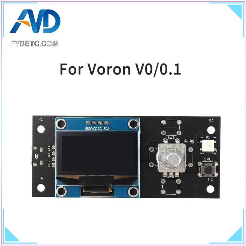 FYSETC Voron V0 1.3 Pulgada OLED Display Screen Smart Display Para Sa ...