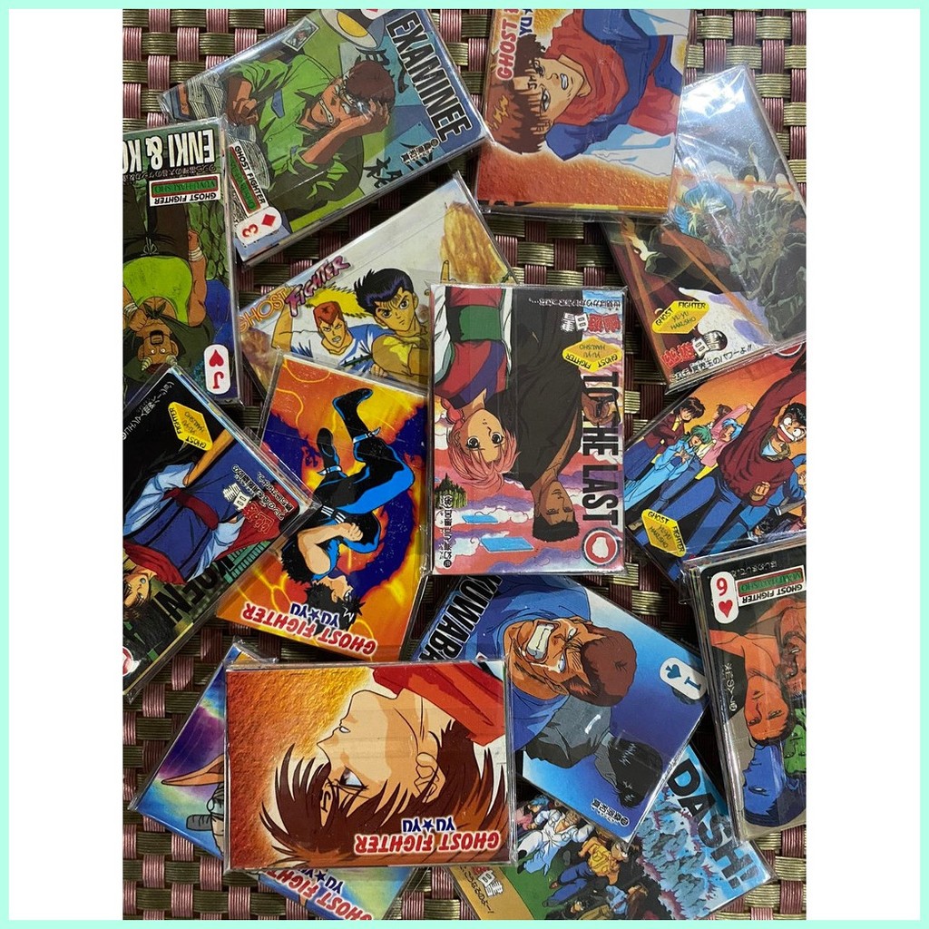 ♥ GHOST FIGHTER CARDS REPACK - 10 CARDS PER PACK - COLLECTIBLE 90s TEKS ...
