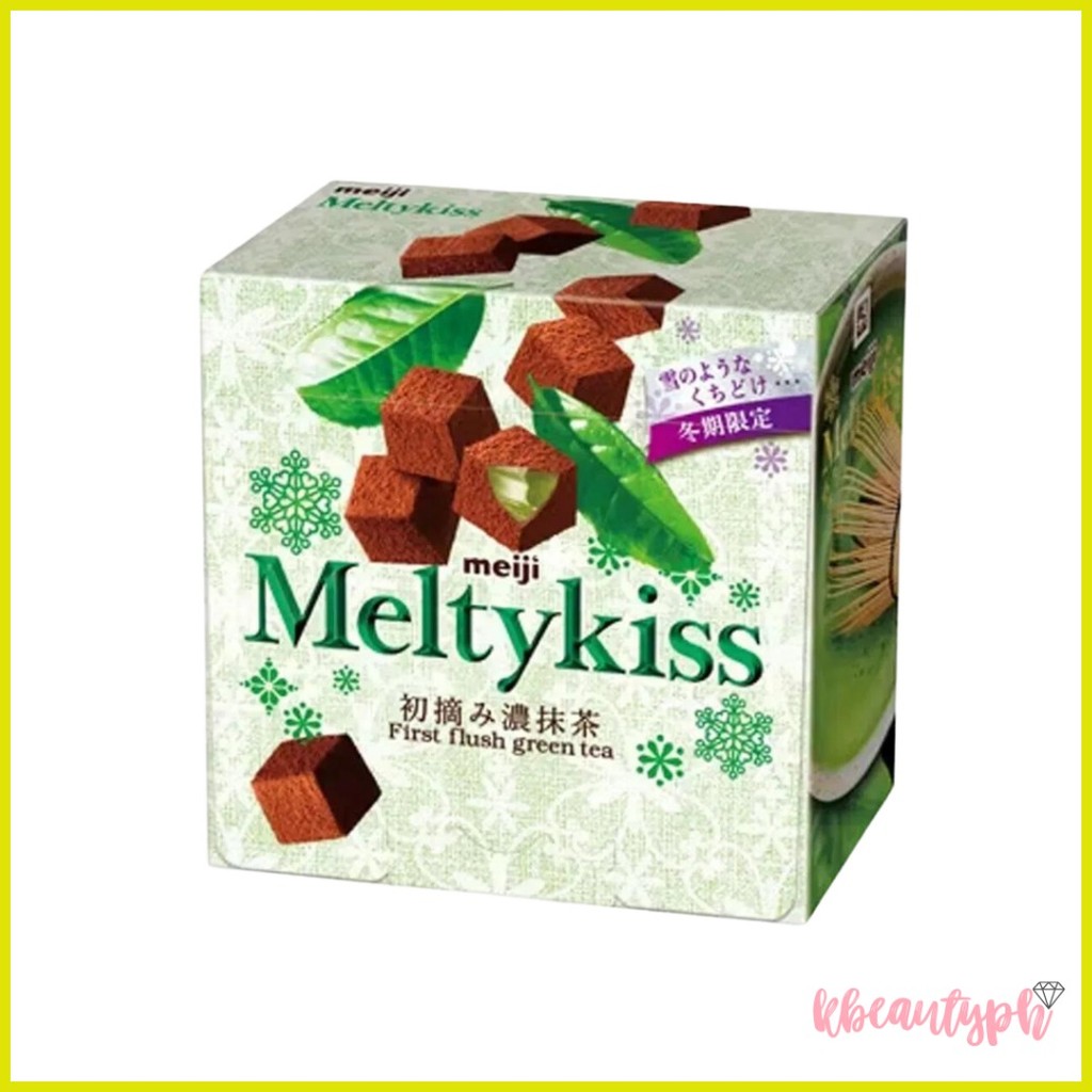 ♠ ۞ JAPAN Meiji Meltykiss Chocolate | Strawberry | Matcha 52g (EXP: DEC 2024) | Shopee Philippines