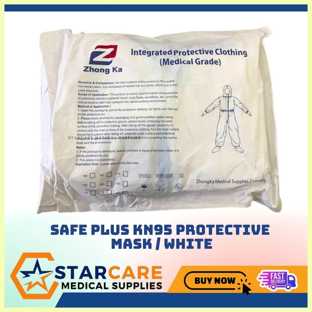 Zhongka PPE Suit Grade with Blue Strips Isolation Gown Isolation ...