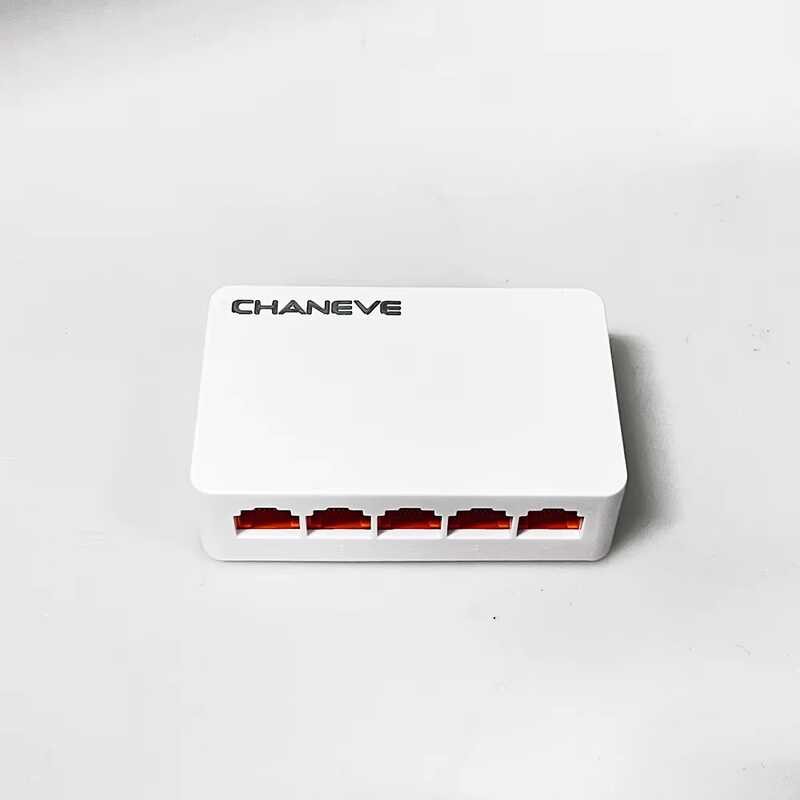 VE 5 Ports Ethernet Switch 10/100Mbps Network Switch LAN Hub With 12V ...