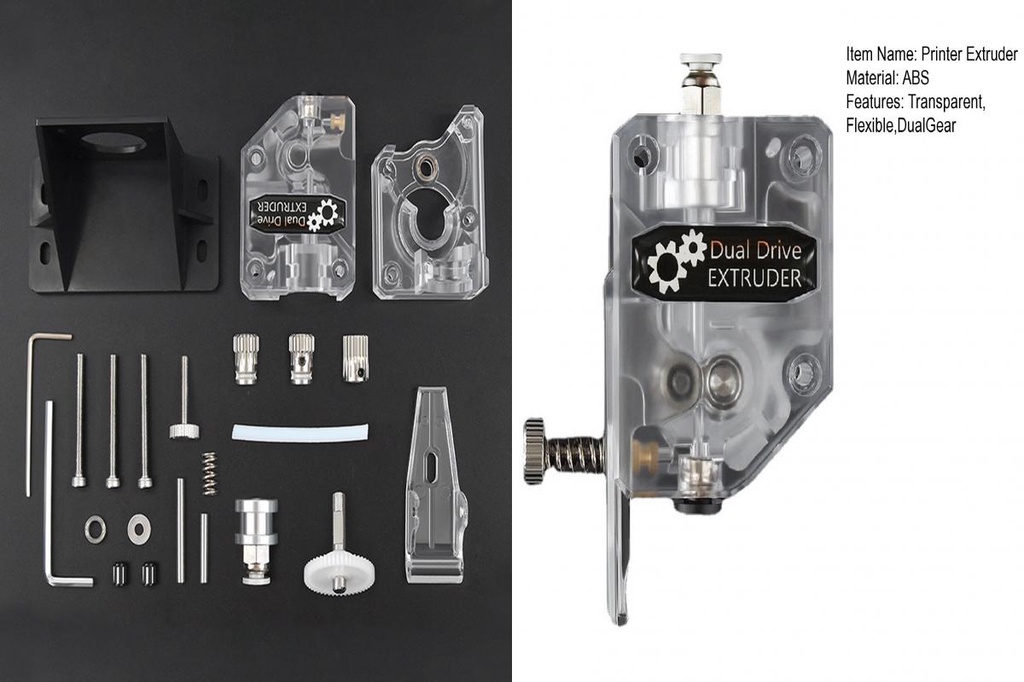 mooncake| Transparent Materials Printer Extruder 3d Printer Extruder ...