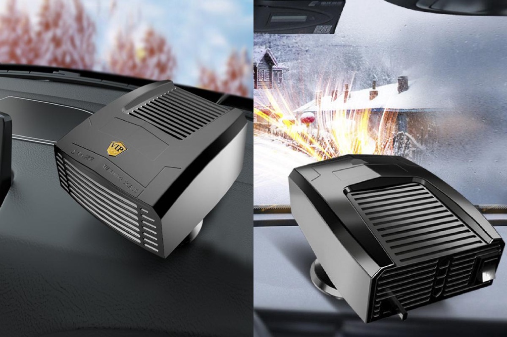 OMG Rotating Windscreen Fan for Car 12V 24V Car Heat Cooling Fan ...