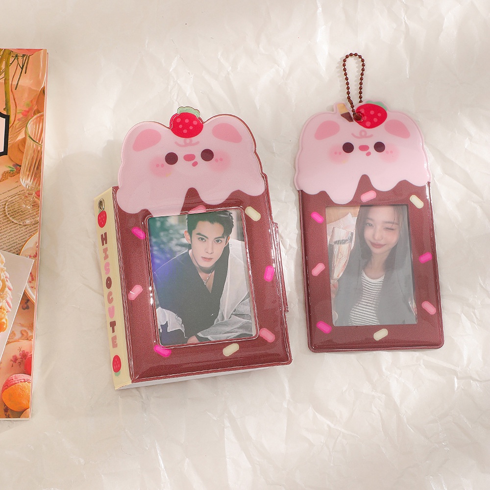 Card Holder Transparent PVC 3inch Lomo Card Gu Card Sleeve Student Bus ...