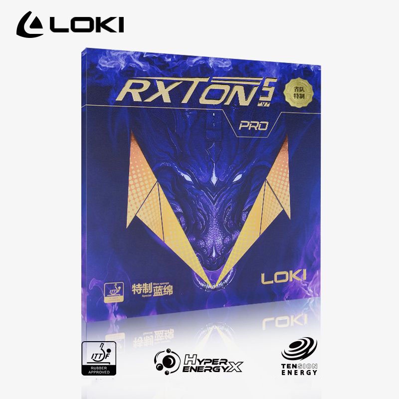 Original LOKI RXTON 9 National Table Tennis Rubber RXOTN 3Pro/5Pro ...