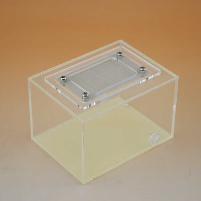 Ant Castle Pet Ibinigay Ng Maliit Na Akrilikong Reptile Box Pagkain Ng ...